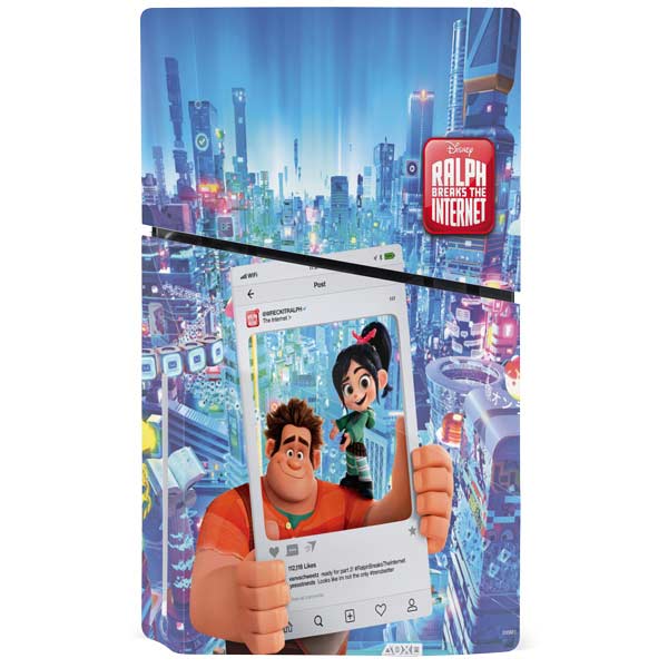 Disney Wreck-it Ralph and Vanellope Instagram Pose Skin for PS5 Slim ...