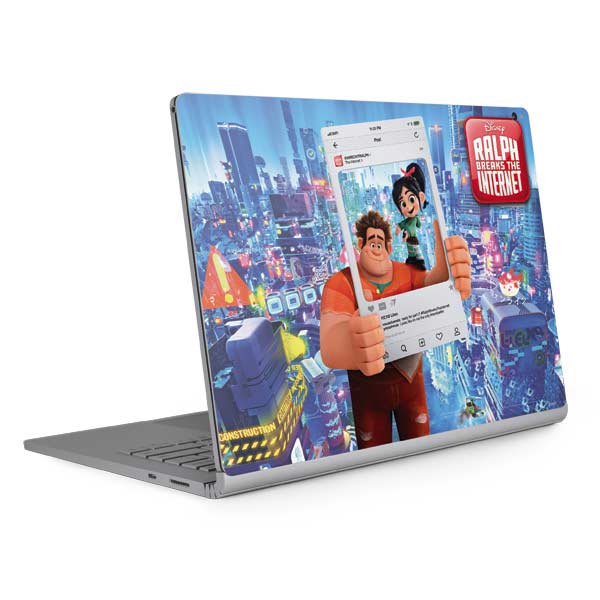 Disney Wreck-it Ralph and Vanellope Instagram Pose Surface Book 2 15in ...
