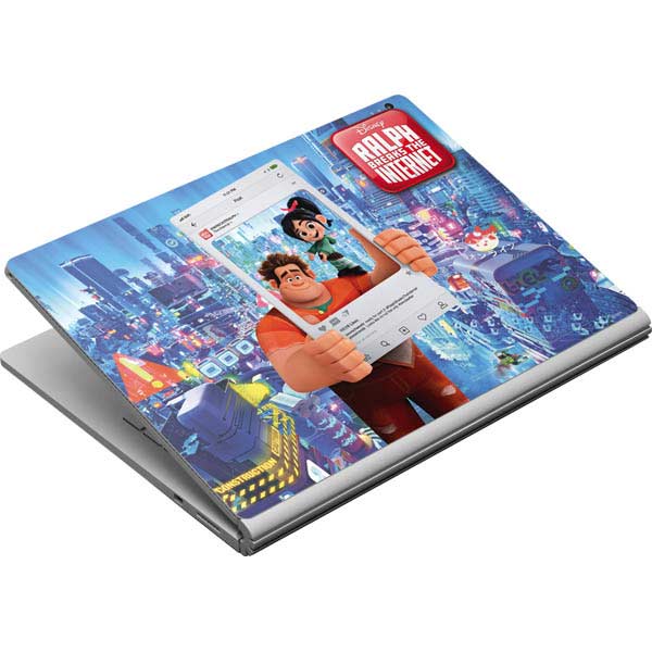 Disney Wreck-it Ralph and Vanellope Instagram Pose Surface Book Skin ...