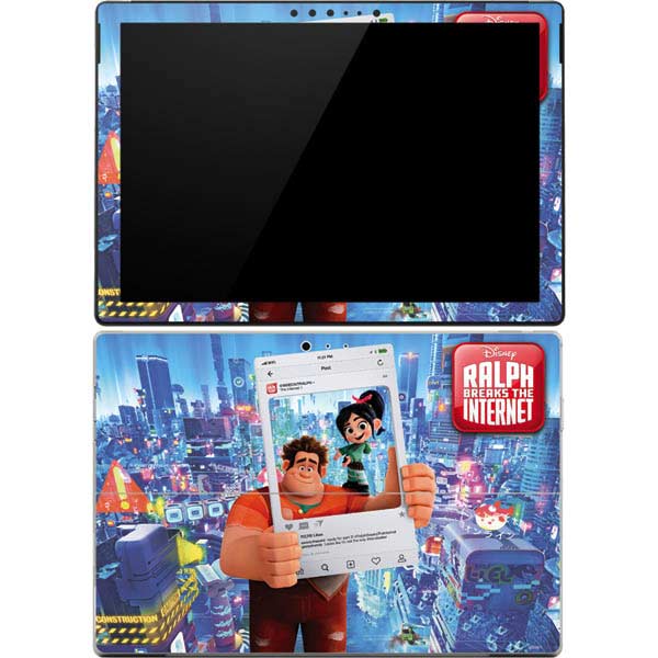 Disney Wreck-it Ralph and Vanellope Instagram Pose Surface Pro 4 Skin ...