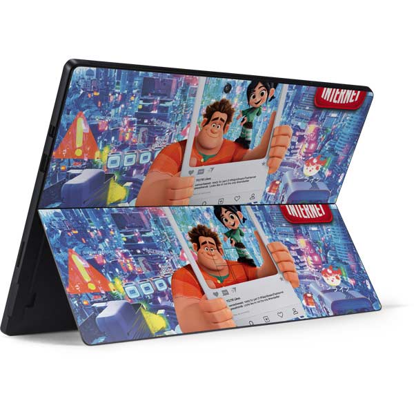 Disney Wreck-it Ralph and Vanellope Instagram Pose Surface Pro 7 Skin ...