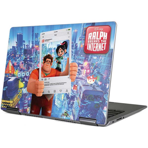 Disney Wreck-it Ralph and Vanellope Instagram Pose Yoga 710 14in Skin ...